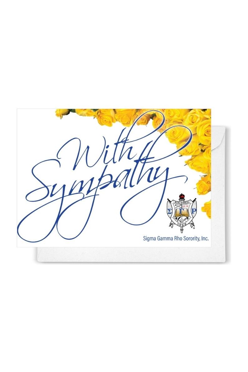 ΣΓΡ Sympathy Notecards – Rosa's Greek Boutique, Inc.