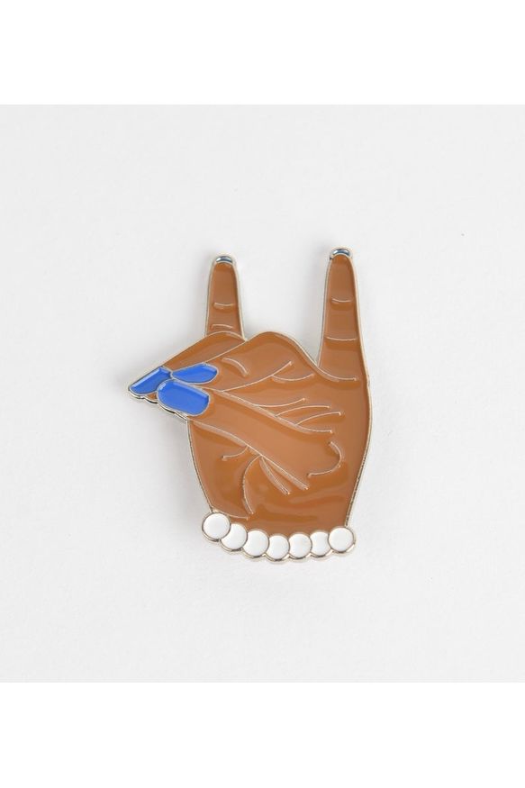 ΖΦΒ Hand Symbol Lapel Pin – Rosa's Greek Boutique, Inc.