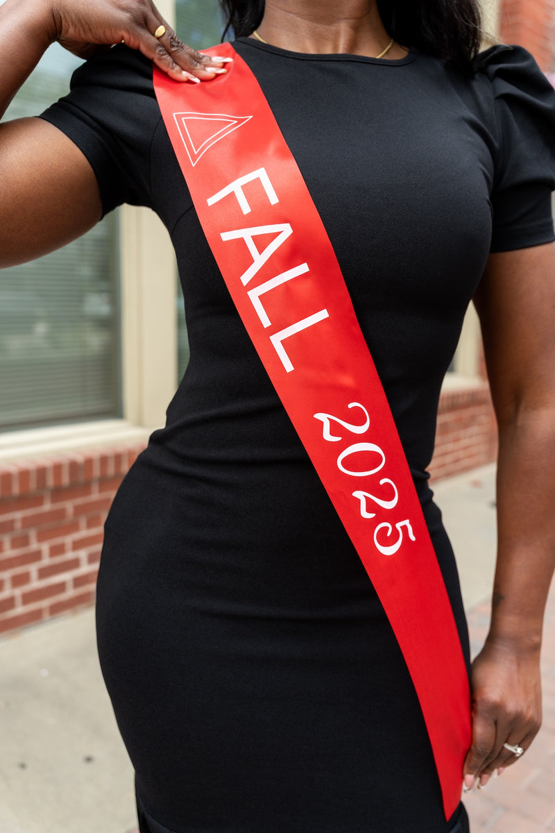 ΔΣθ Fall 2025 Sash – Rosa's Greek Boutique, Inc.
