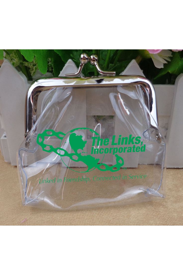 Links Clear Coin Purse – Rosa's Greek Boutique, Inc.
