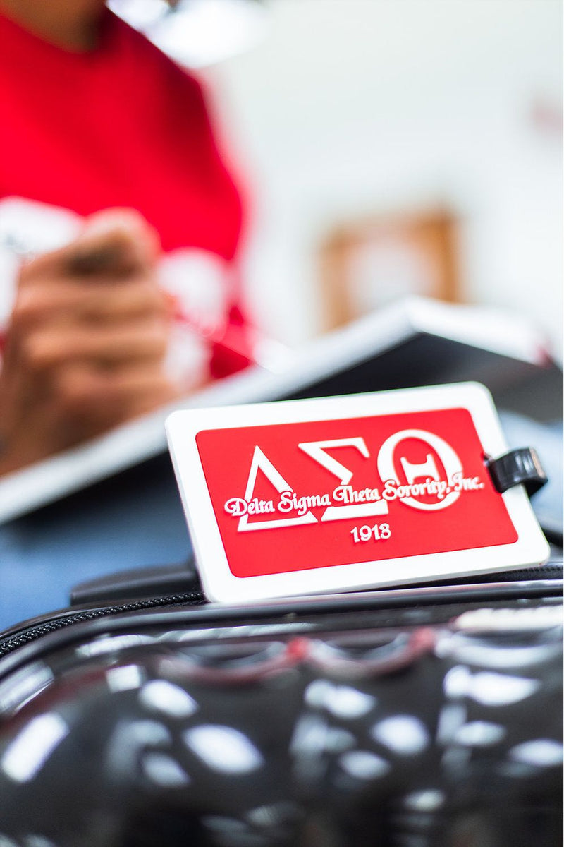 ΔΣΘ Luggage Tag – Rosa's Greek Boutique, Inc.