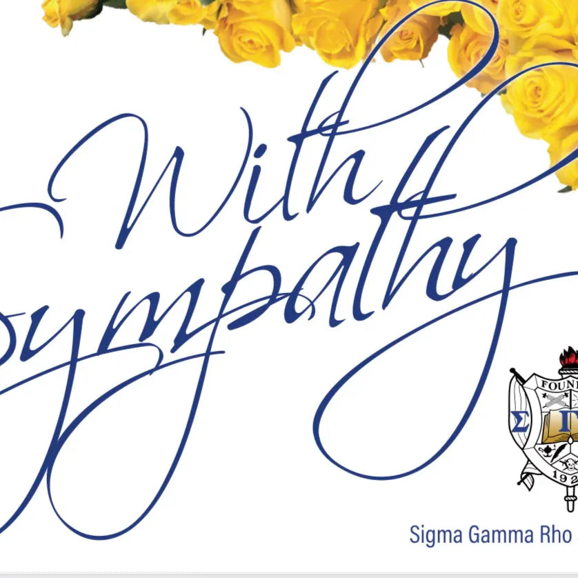 ΣΓΡ Sympathy Notecards – Rosa's Greek Boutique, Inc.