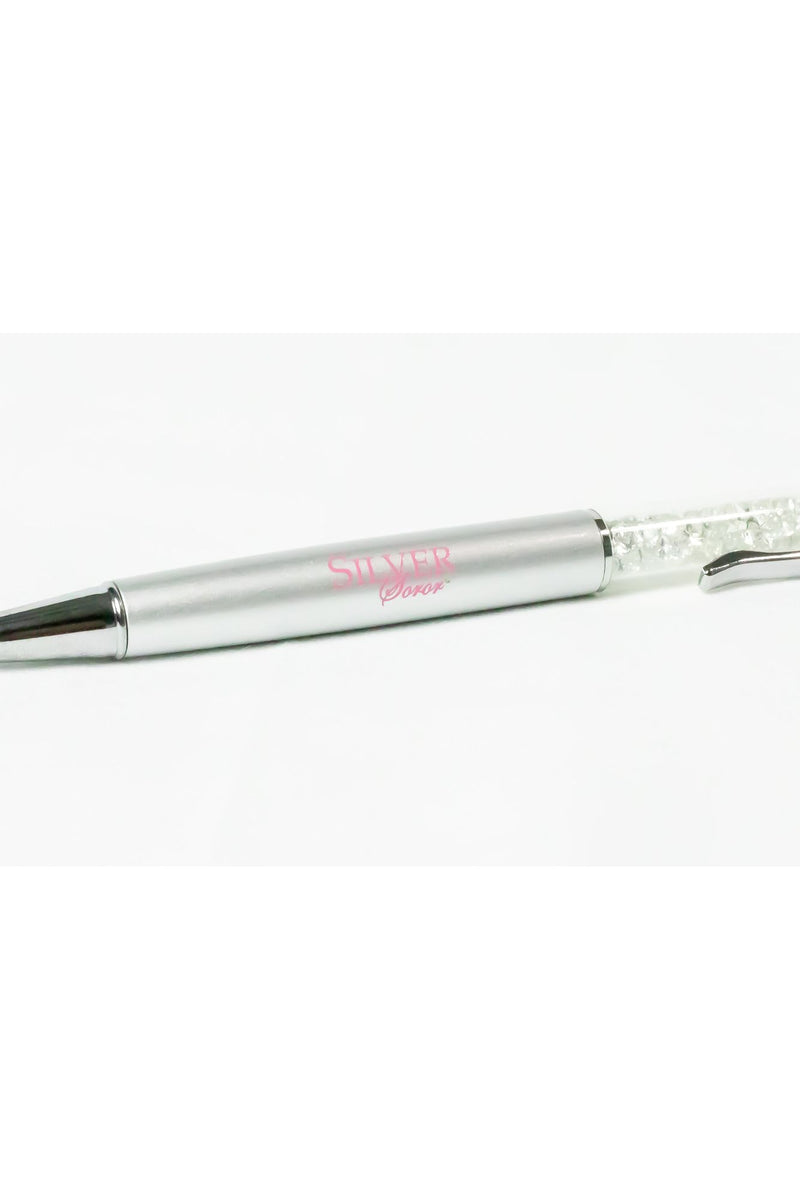 Silver Soror Bling Stylus – Rosa's Greek Boutique, Inc.