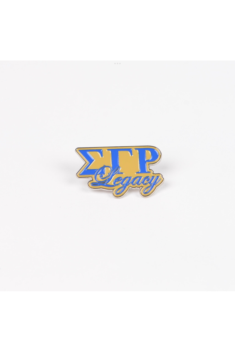 ΣΓΡ Legacy Lapel Pin – Rosa's Greek Boutique, Inc.